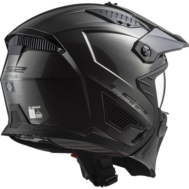 LS2 OF606 DRIFTER JEANS TITANIUM – Spoiler Center