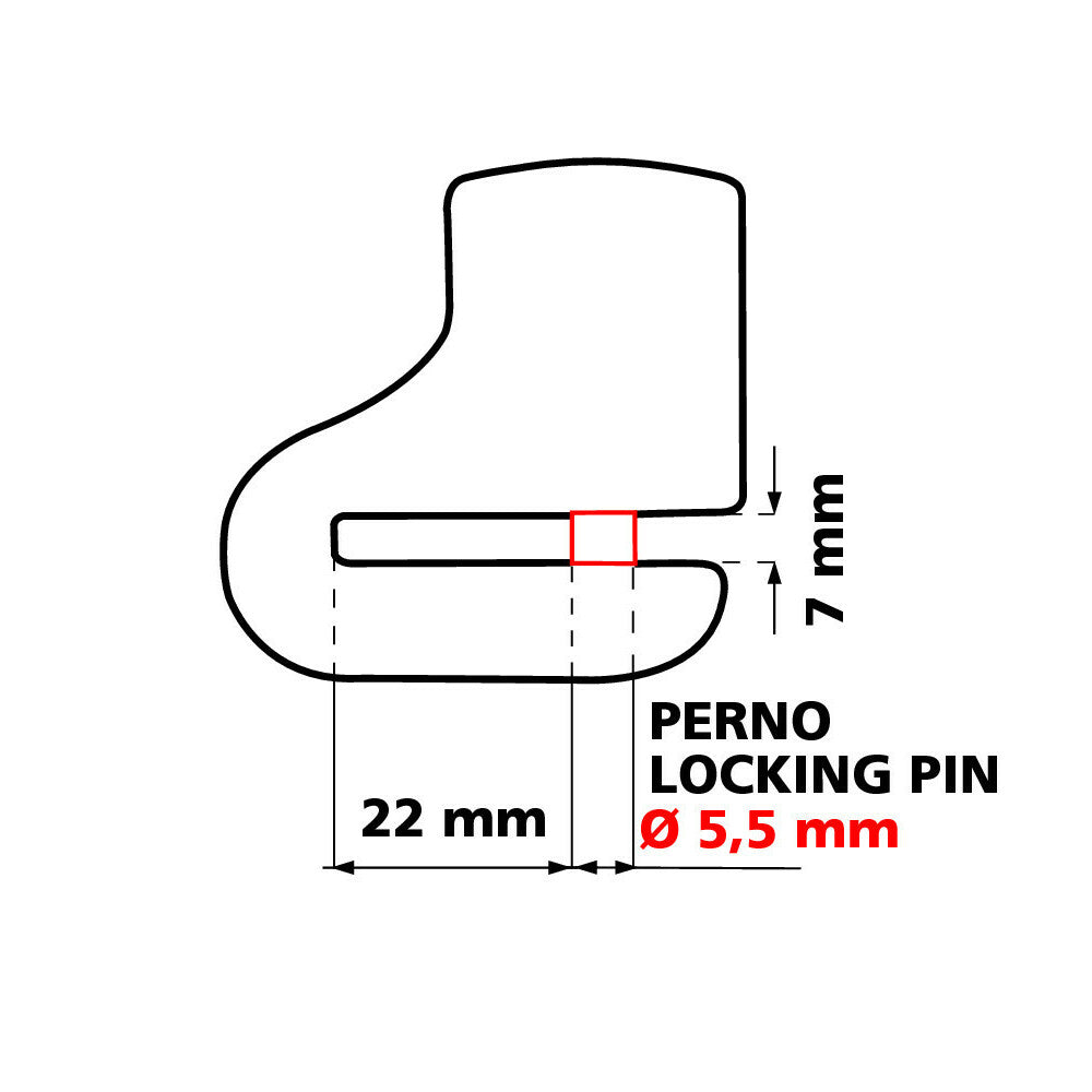 LAMPA Bite, disk brake lock - Pin Ø 5,5 mm – Spoiler Center